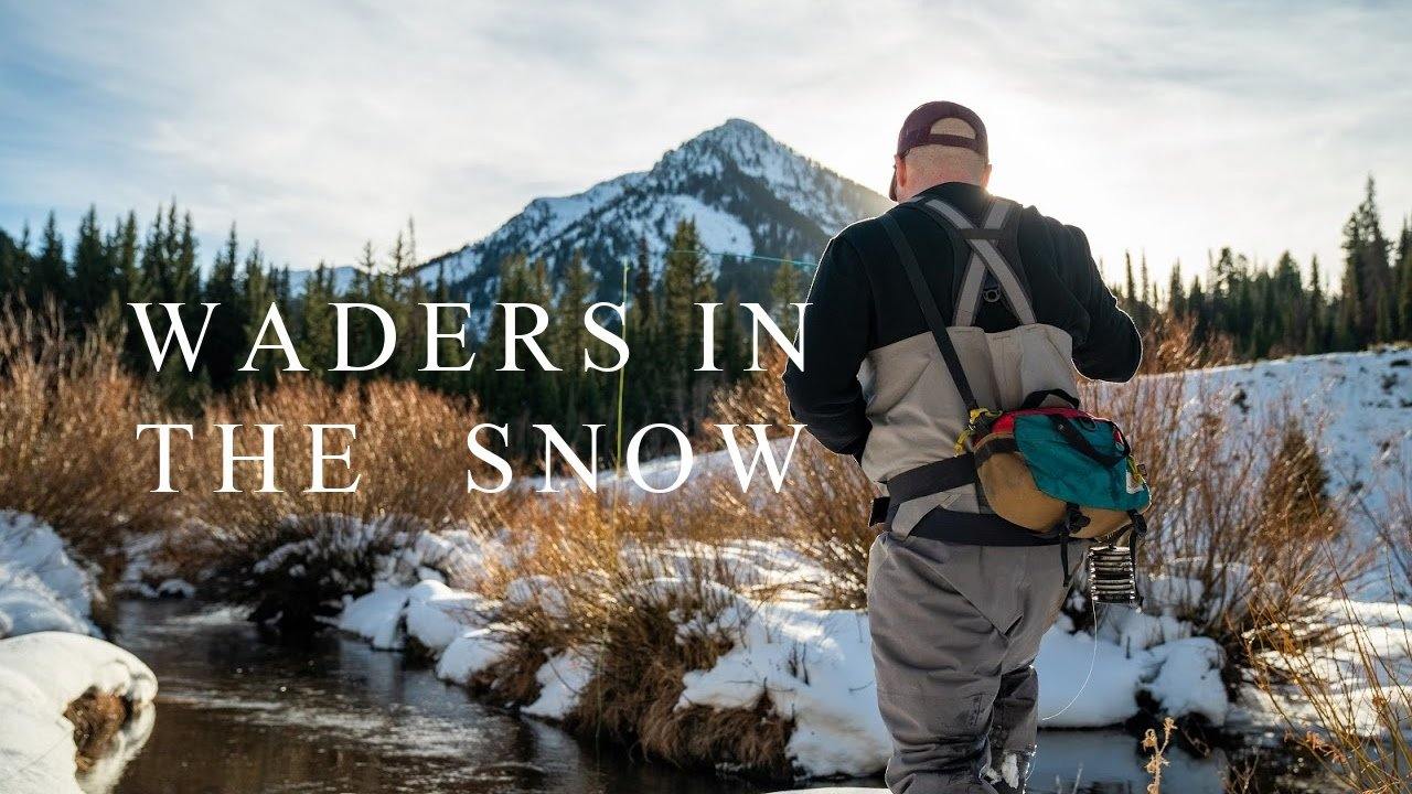 Waders in the Snow - Early Winter Tenkara Fishing
